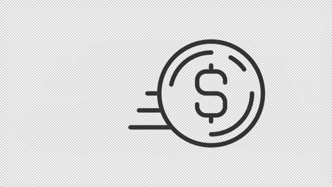 Coin Icon Stock Footage ~ Royalty Free Stock Videos | Pond5