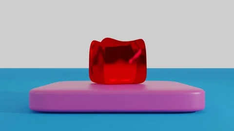 Jello Cube Stock Footage ~ Royalty Free Stock Videos | Pond5
