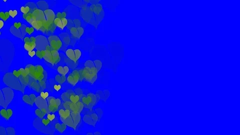 Animated slow moving leaves on green scr... | Stock Video | Pond5