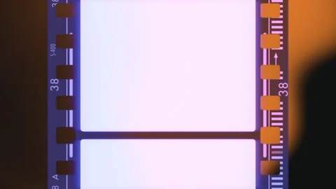 Animated Slow Roll Film Burn Background ... | Stock Video | Pond5