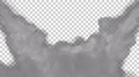 Animated smoke filling up whole screen a... | Stock Video | Pond5