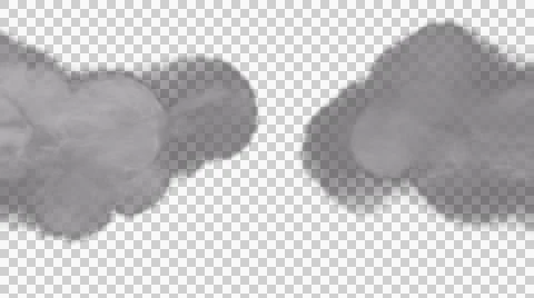 Animated smoke filling up whole screen a... | Stock Video | Pond5