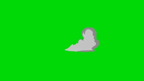 Animated smoke green screen | Stock Video | Pond5