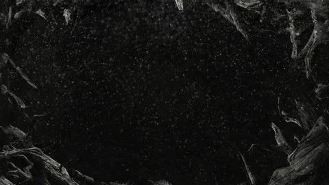 Animated snow on dark background with tr... | Stock Video | Pond5