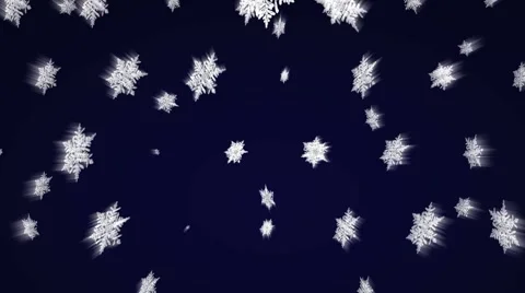 Animated Snowflakes Stock Video Footage | Royalty Free Animated ...