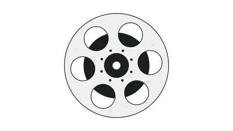 Animated Social Media Film Reel icon bac... | Stock Video | Pond5