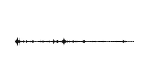 Animated sound wave spectrum | Stock Video | Pond5