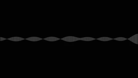 Animated sound wave spectrum | Stock Video | Pond5