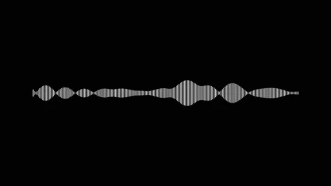 Animated sound wave spectrum | Stock Video | Pond5