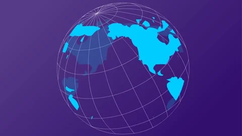 Turning Globe Sphere Stock Videos – Royalty-Free HD & 4K Videos