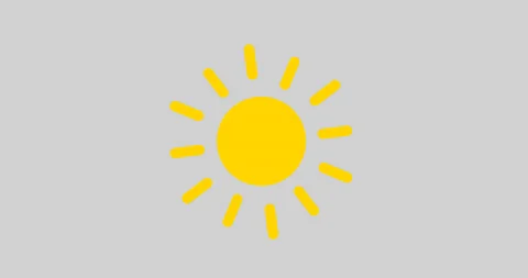 Animated spinning sun icon. Animation, p... | Stock Video | Pond5