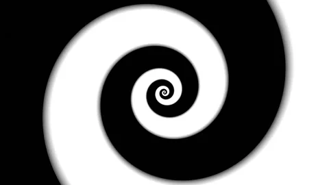 Animated spiral loop, rotation that make... | Stock Video | Pond5