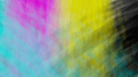 Animated spray paint of cyan, magenta, y... | Stock Video | Pond5