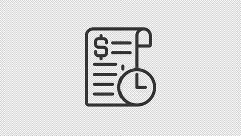 Purchase Order Icon Stock Footage ~ Royalty Free Stock Videos | Pond5