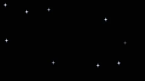 Animated Star in Black Background | Stock Video | Pond5