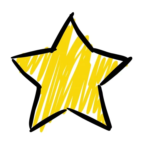 Animated Star Cartoon Sketch Style with ... | Stock Video | Pond5