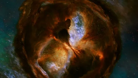 Animated star forming region in Cygnus t... | Stock Video | Pond5