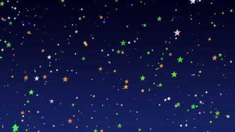 Animated stars in colors indian flag blu... | Stock Video | Pond5