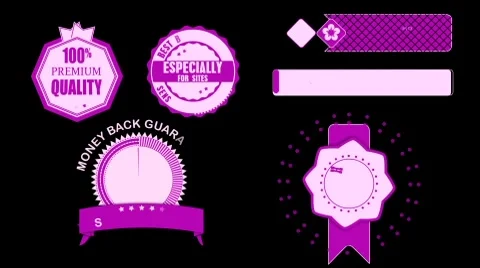 Animated stickers ~ After Effects Template #49779654 | Pond5