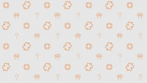 Animated strategy seamless pattern | Stock Video | Pond5