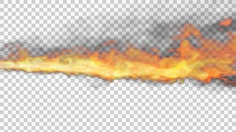 Animated stream of fire in 4k | Stock Video | Pond5