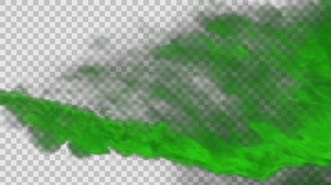 Animated stream of green gas bursting fr... | Stock Video | Pond5