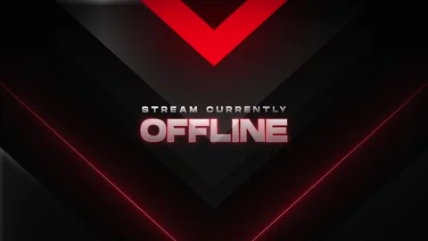 animated stream overlays, offline screen | Stock Video | Pond5
