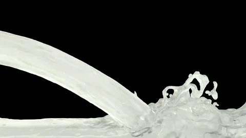 Animated Water Stream Stock Video Footage | Royalty Free Animated Water ...