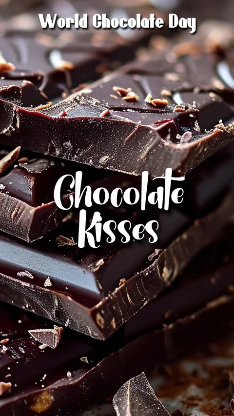 Animated Stylish Typography Of Chocolate... | Stock Video | Pond5