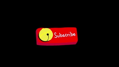 Animated Subscribe Button icon backgroun... | Stock Video | Pond5
