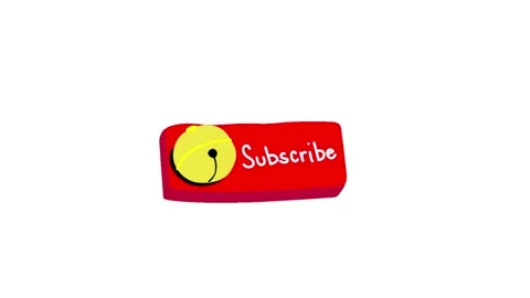 Animated Subscribe Button icon backgroun... | Stock Video | Pond5