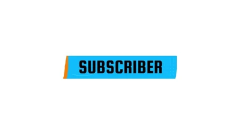 Animated Subscribe Button icon backgroun... | Stock Video | Pond5