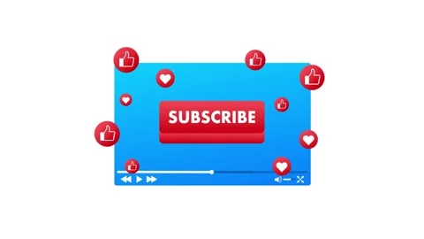 Subscribe Green Screen Stock Videos – Royalty-Free HD & 4K Videos