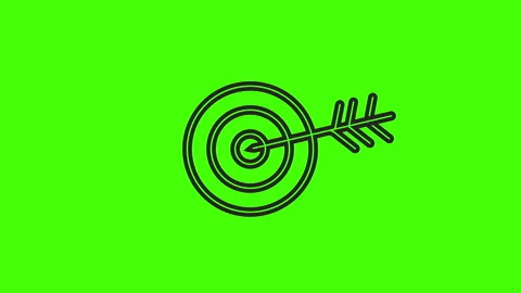 Target Green Screen Stock Video Footage | Royalty Free Target Green ...