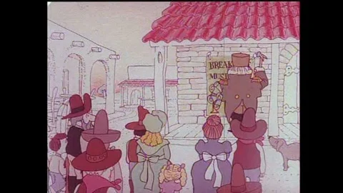 An animated television commercial for Co... | Stock Video | Pond5