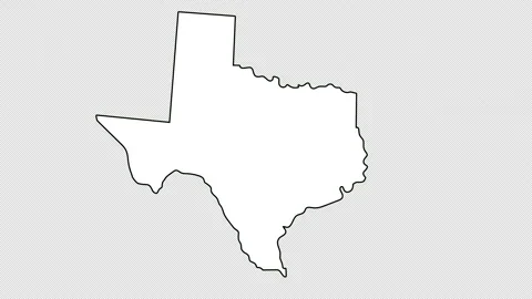 Animated Texas State of USA with pointer... | Stock Video | Pond5
