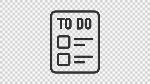 Guidelines Icon Stock Footage ~ Royalty Free Stock Videos | Pond5