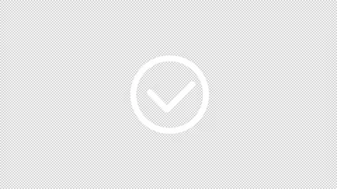 White Tick Symbol Stock Video Footage | Royalty Free White Tick Symbol ...