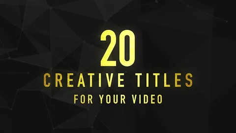 Animated title templates AE ~ After Effects #247962662