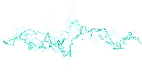 Animated turquoise lightning background. | Stock Video | Pond5