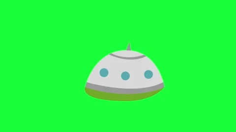 Animated UFO Turtle icon background anim... | Stock Video | Pond5