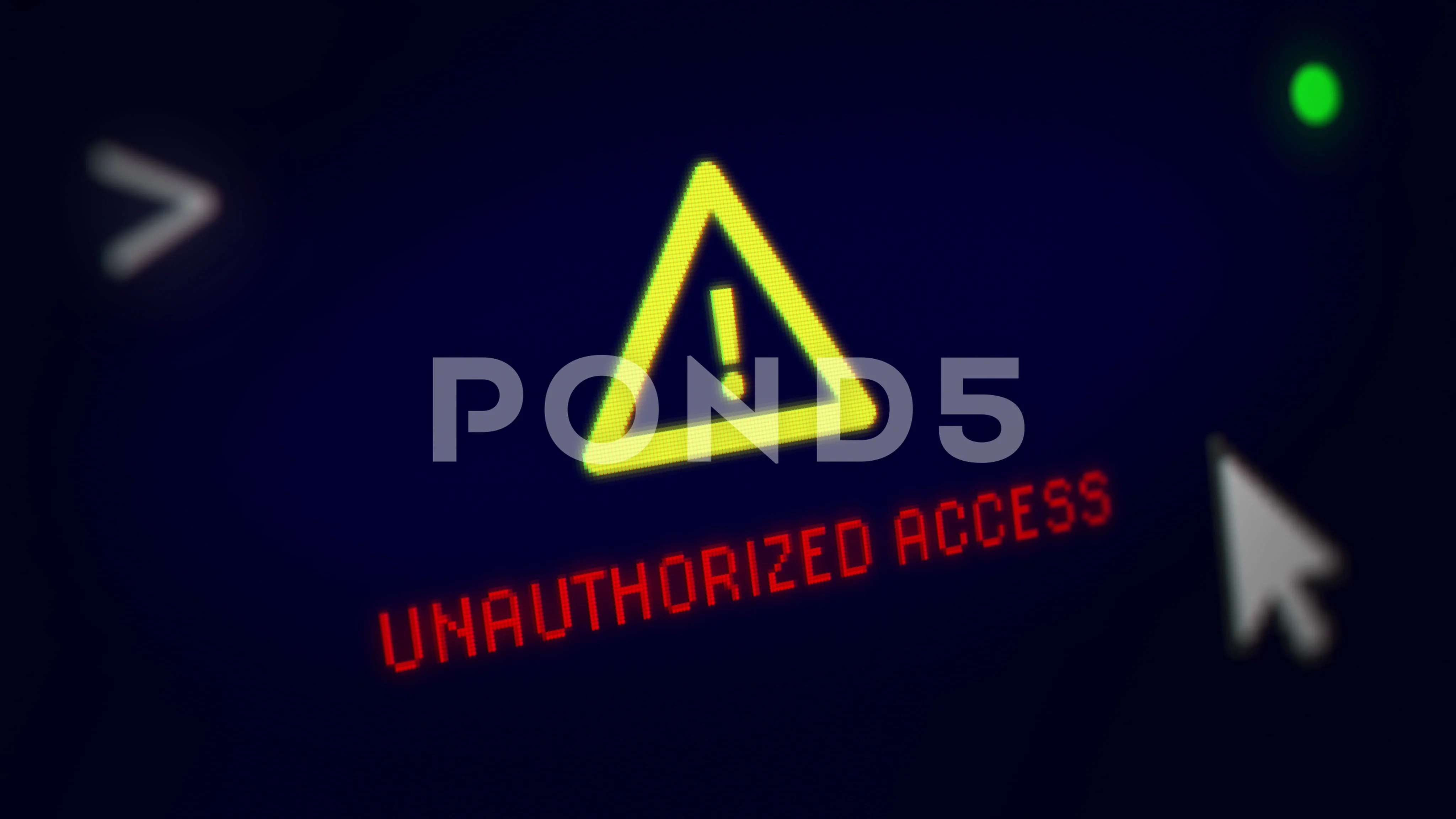 Attention Sign Animated