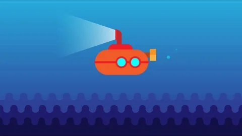 Underwater Periscope Stock Video Footage | Royalty Free Underwater ...