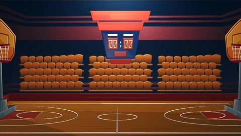 Animated video background for a basketba... | Stock Video | Pond5