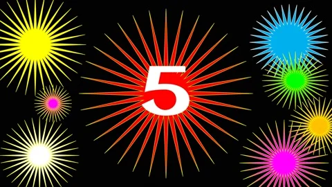 Animated video counting from 1 to 20 wit... | Stock Video | Pond5