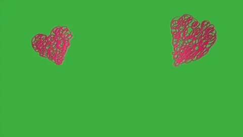 Animated video loop of a moving heart sp... | Stock Video | Pond5