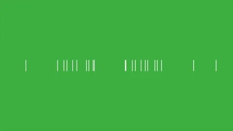 Animated video of moving line on a green... | Stock Video | Pond5