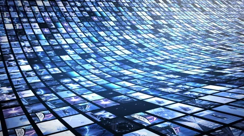 Animated Video Wall Stock Footage ~ Royalty Free Stock Videos | Pond5