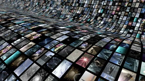 Animated Video Wall Stock Footage ~ Royalty Free Stock Videos | Pond5