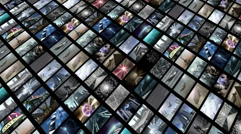 Animated Video Wall Stock Footage ~ Royalty Free Stock Videos | Pond5